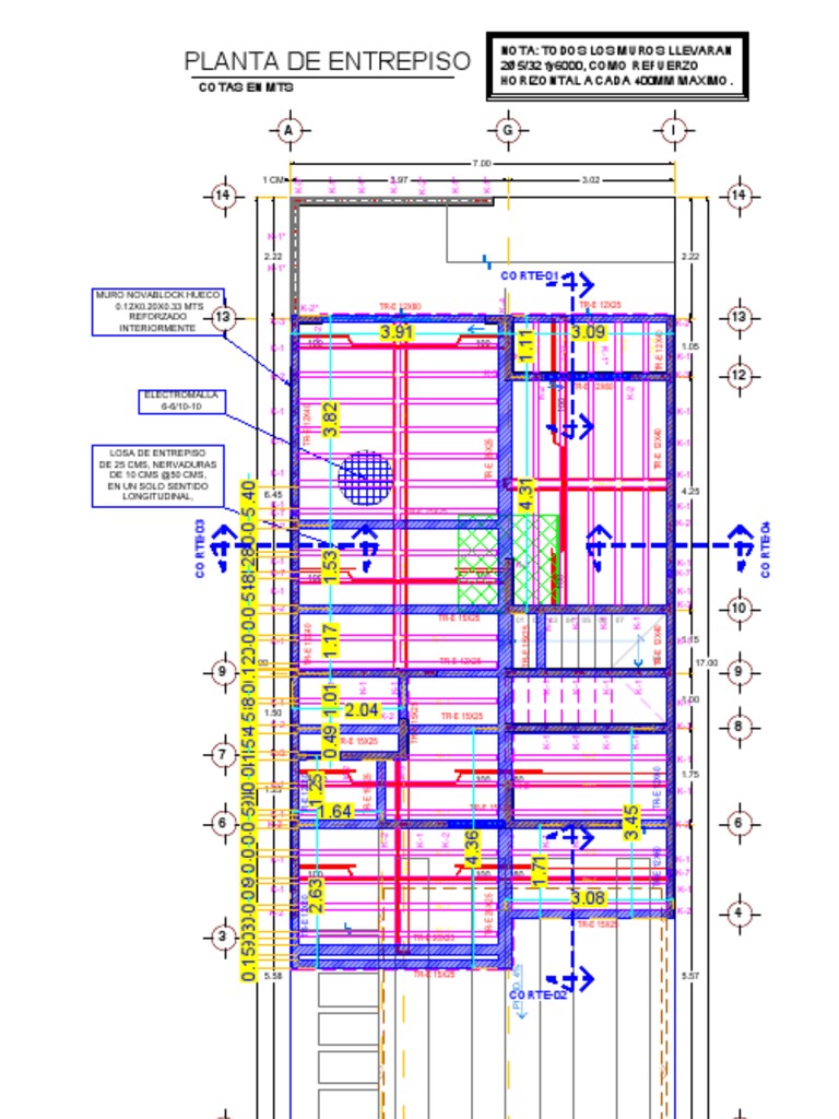 Losa Entrepiso | PDF