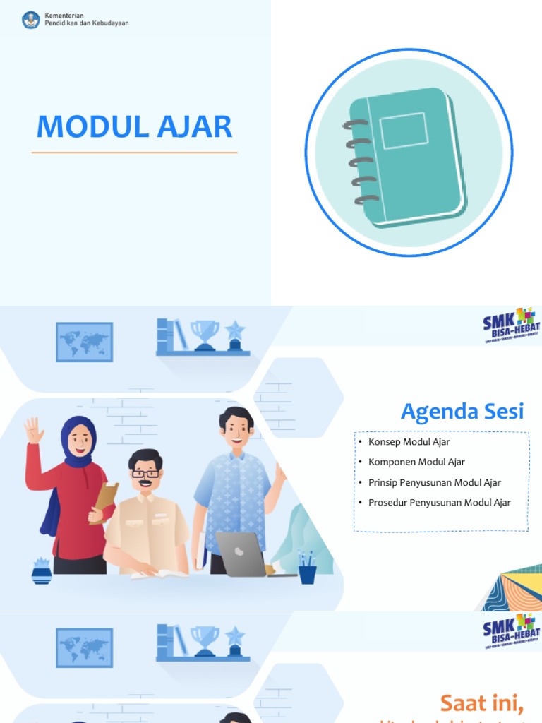 5 Konsep & Komponen Modul Ajar | PDF