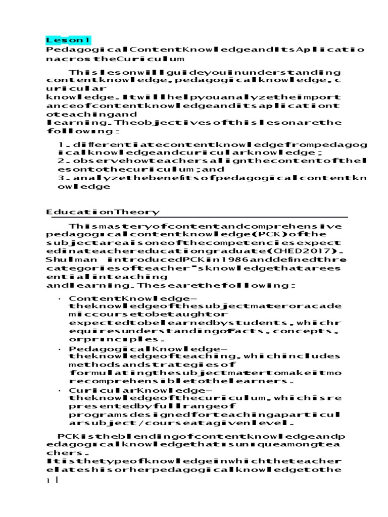 FS Chapter 1 Lesson 1 7 | PDF