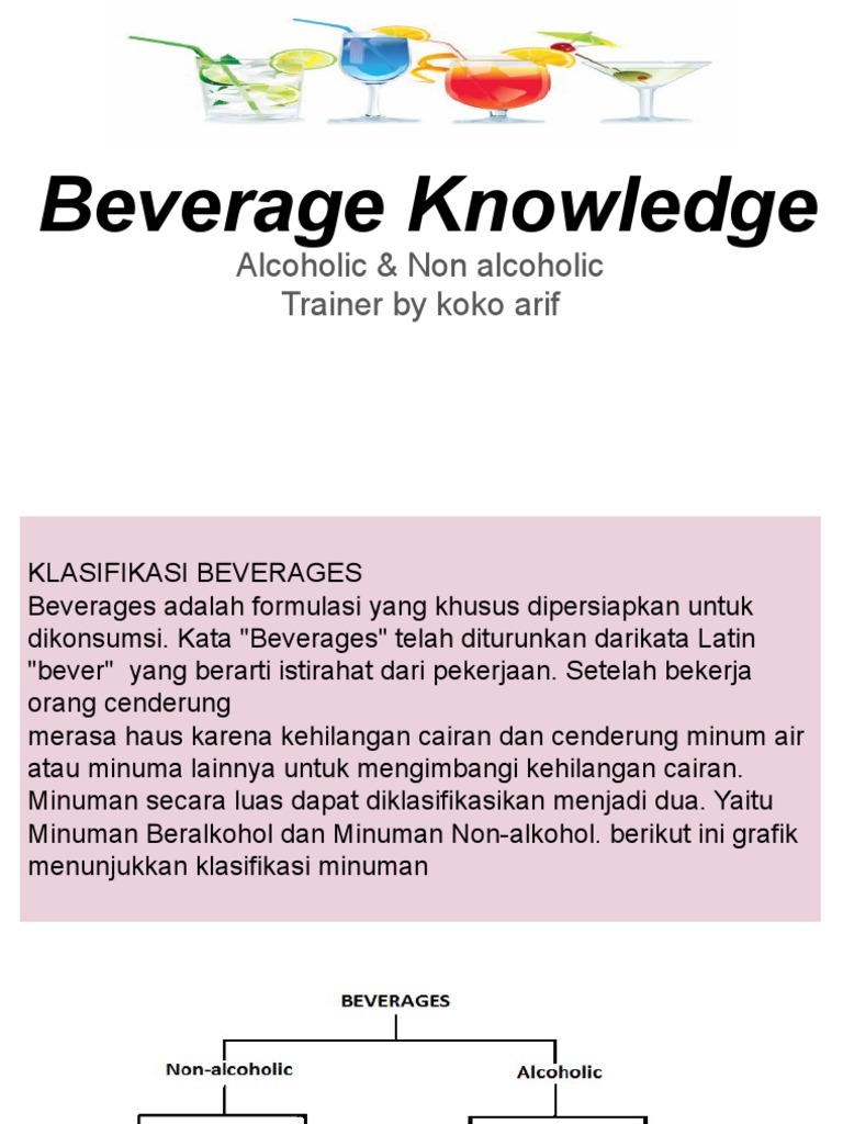 Beverage Knowledge | PDF