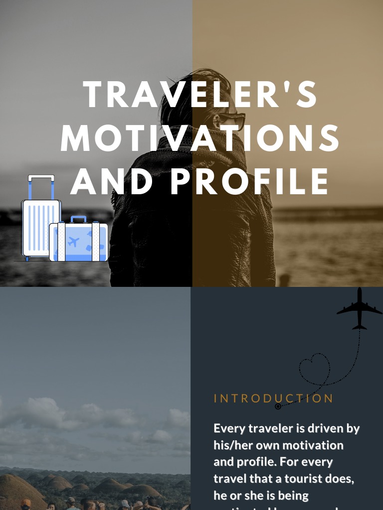 Traveler's Motivations and Profile | PDF | Self-Improvement