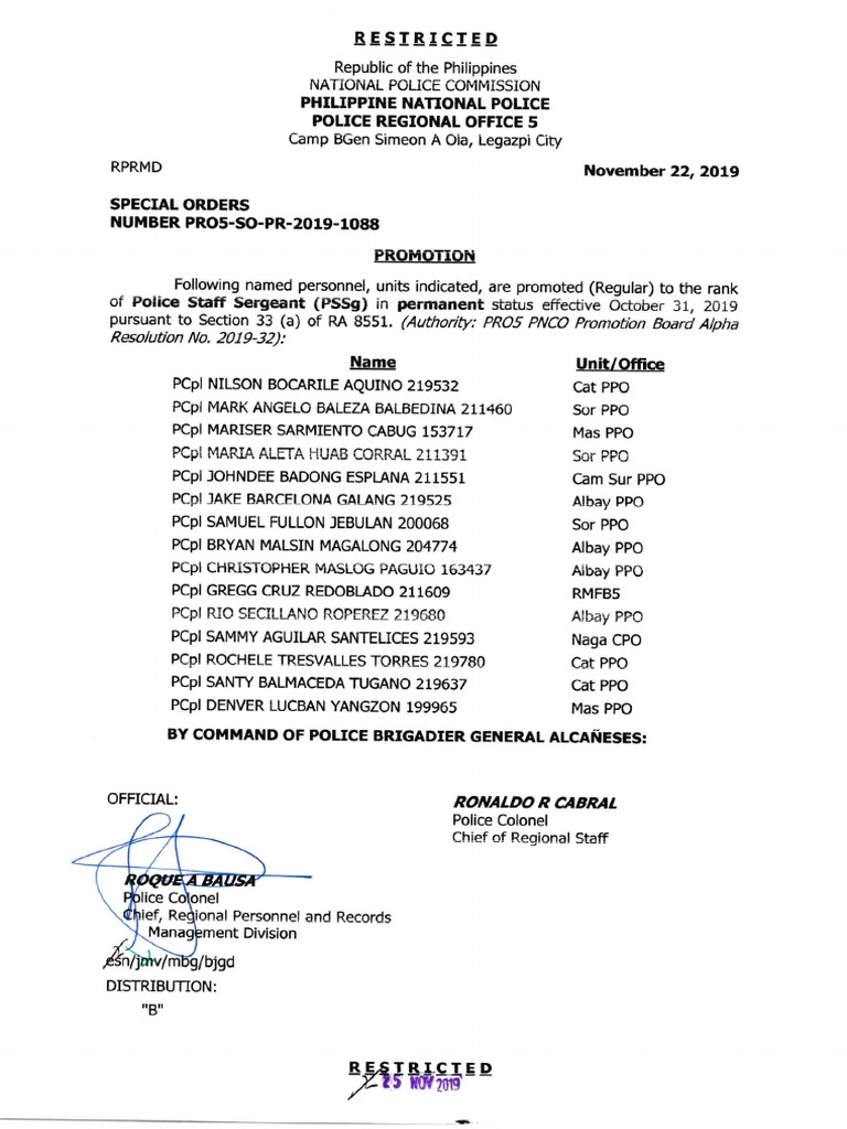 Signed Order | PDF