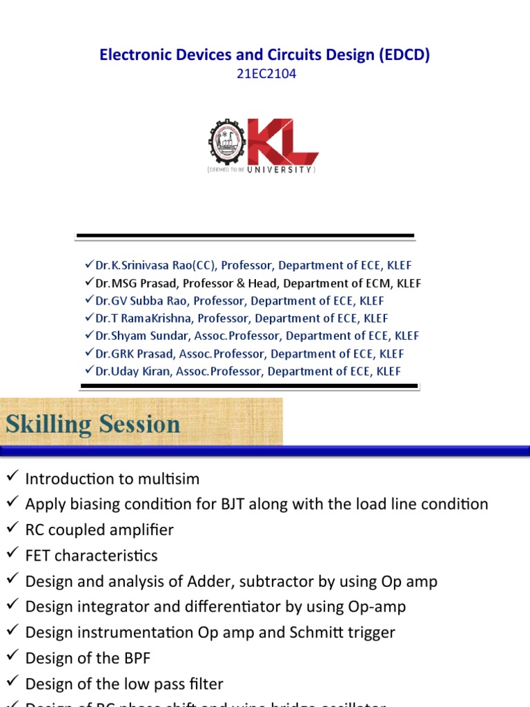 Introduction to Circuit Simulation and Analysis Using Multisim | PDF | Electrical Network ...