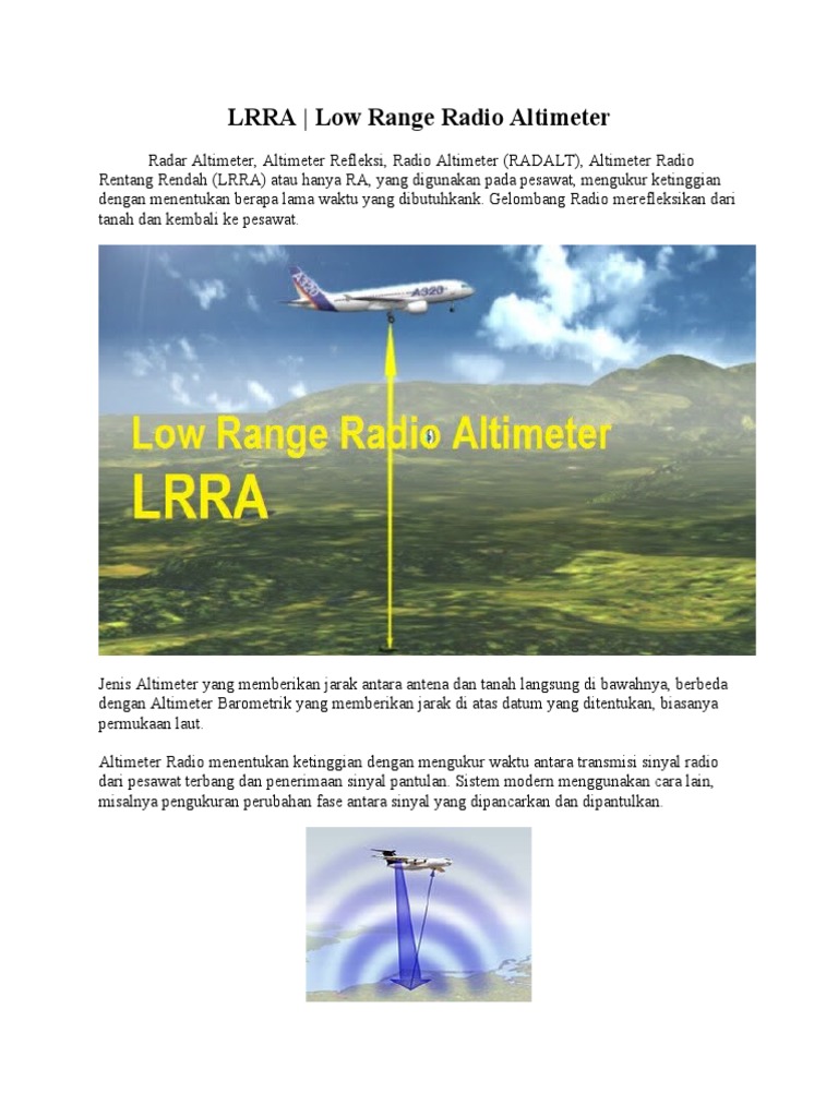 Radar Altimeter | PDF