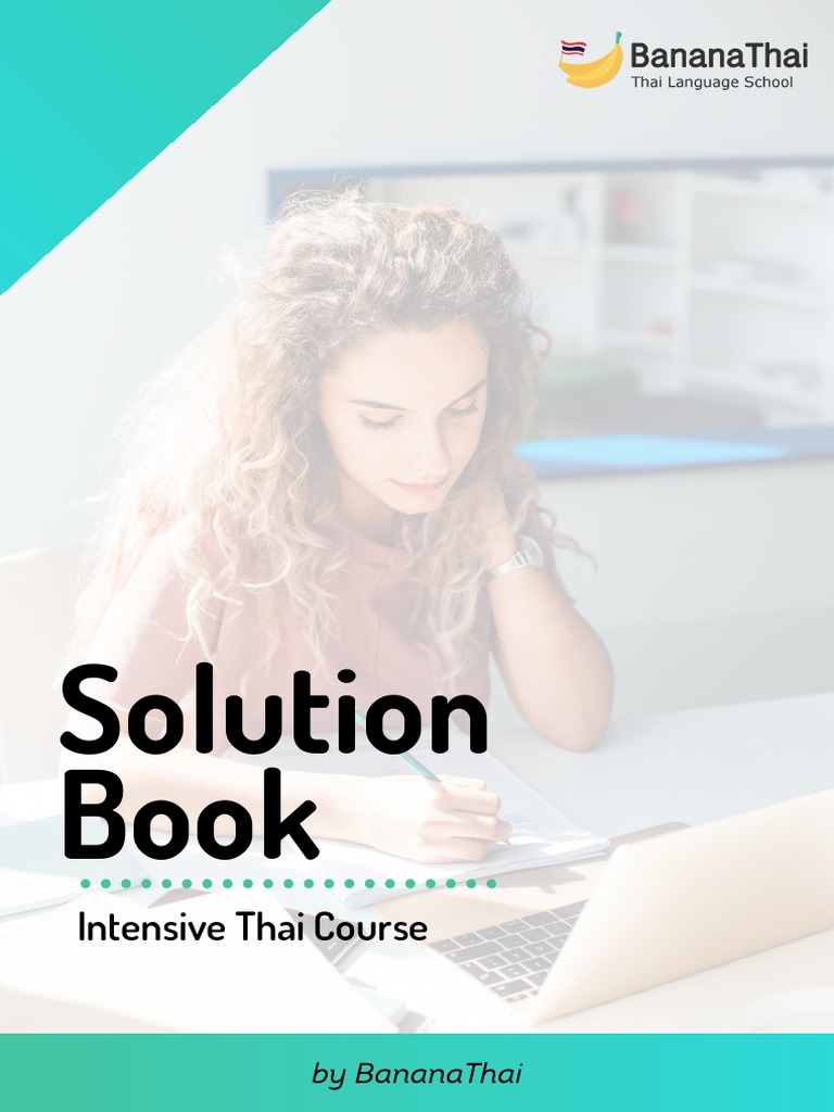 Intensive Thai - Solution Book | PDF | Foods | Cuisine