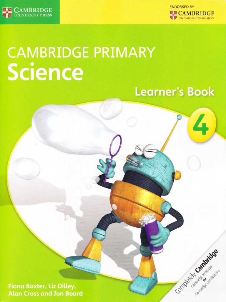 Cambridge Primary Science 4 Learner's Book | PDF