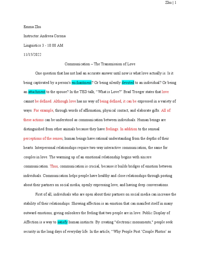 Unit 2 Essay - Highlight | PDF