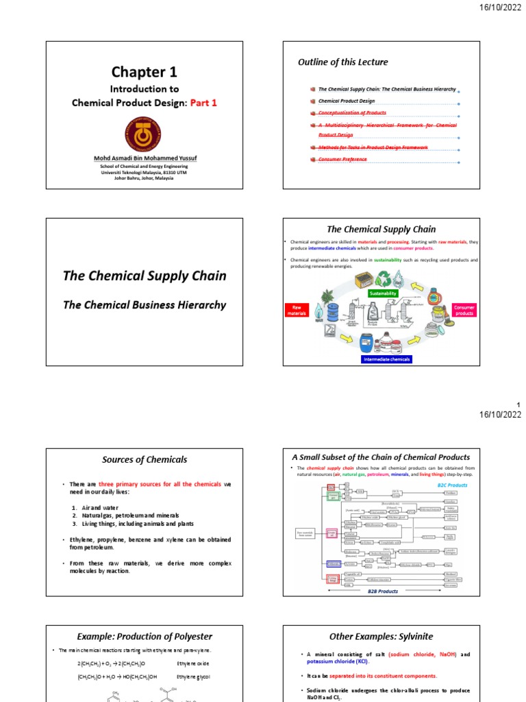 Chap 01 - Introduction To Chemical Product Design | PDF | Engineering ...