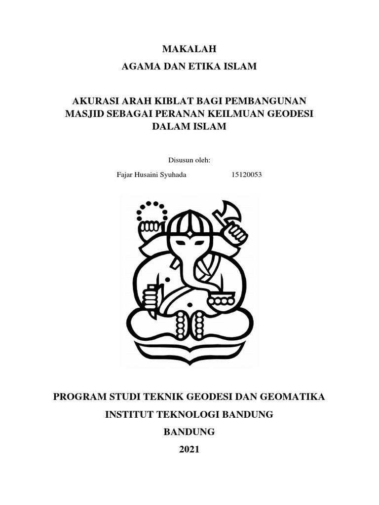 Akurasi Arah Kiblat dalam Geodesi Islam | PDF | Seni