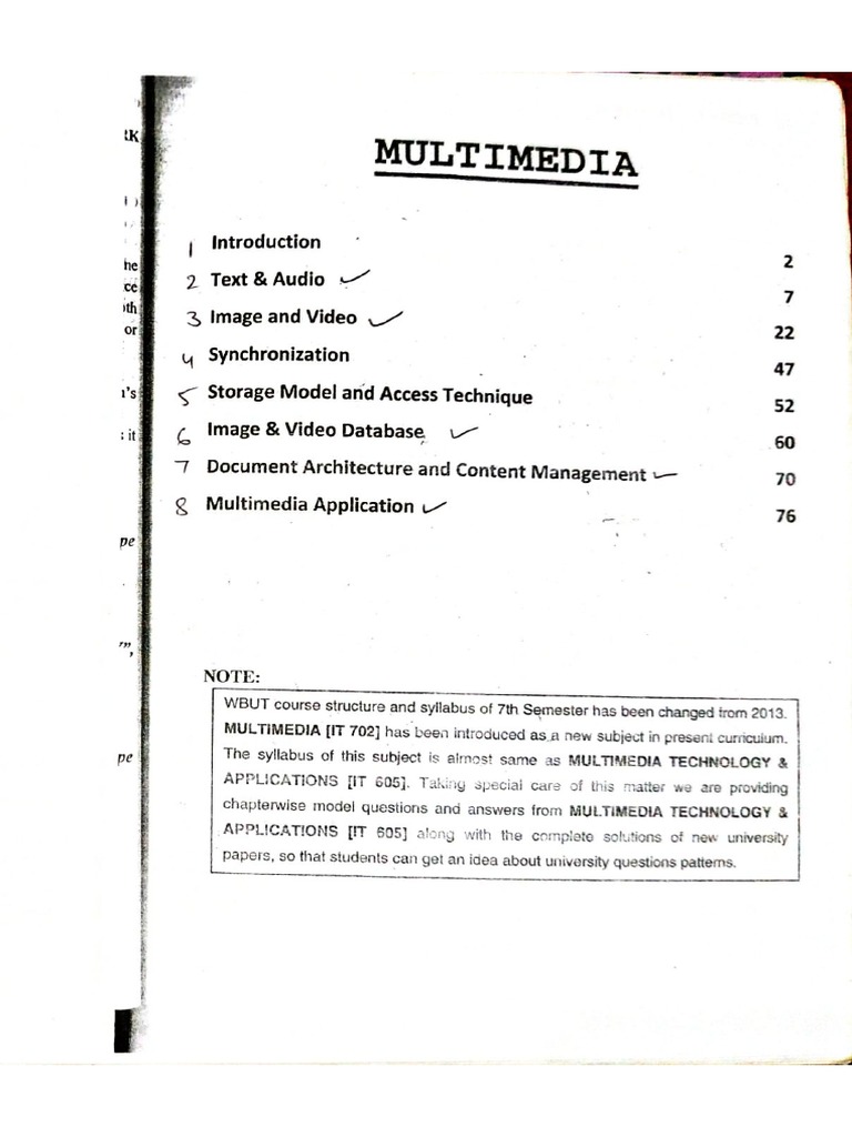 Multimedia Organizer MAKAUT | PDF