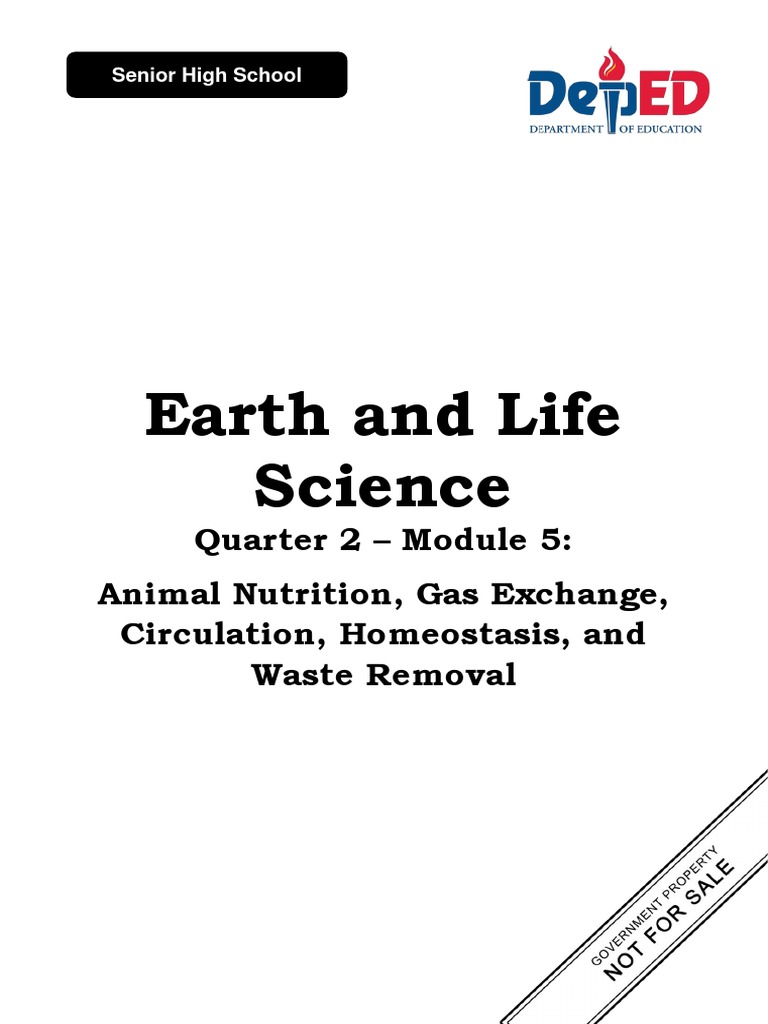 SHS Earth and Life Science - QUARTER 2 Module 5 Colored | PDF