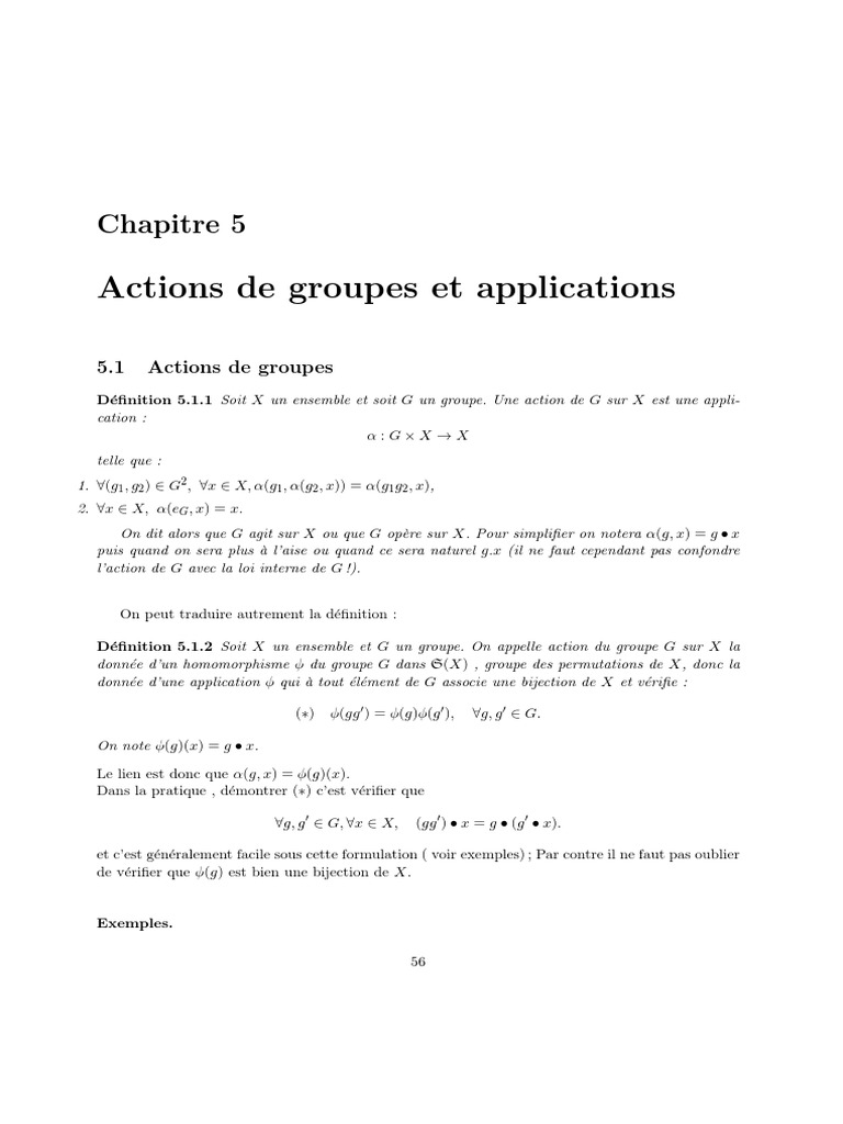 Action de Groupe L3 | PDF