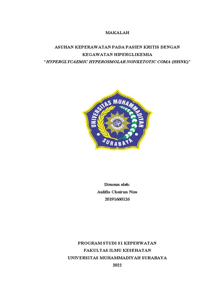 Template Makalah HHNK-1 | PDF