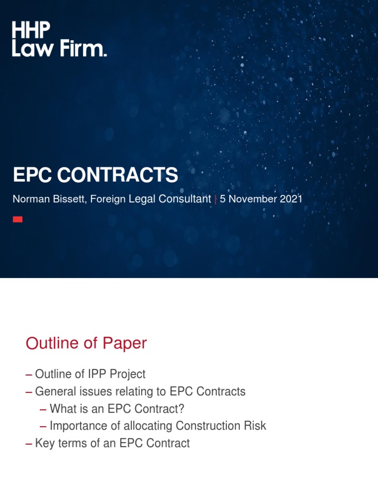 EPC Contracts - Univ of Indonesia 2021 (407769563.1) - Rev | PDF