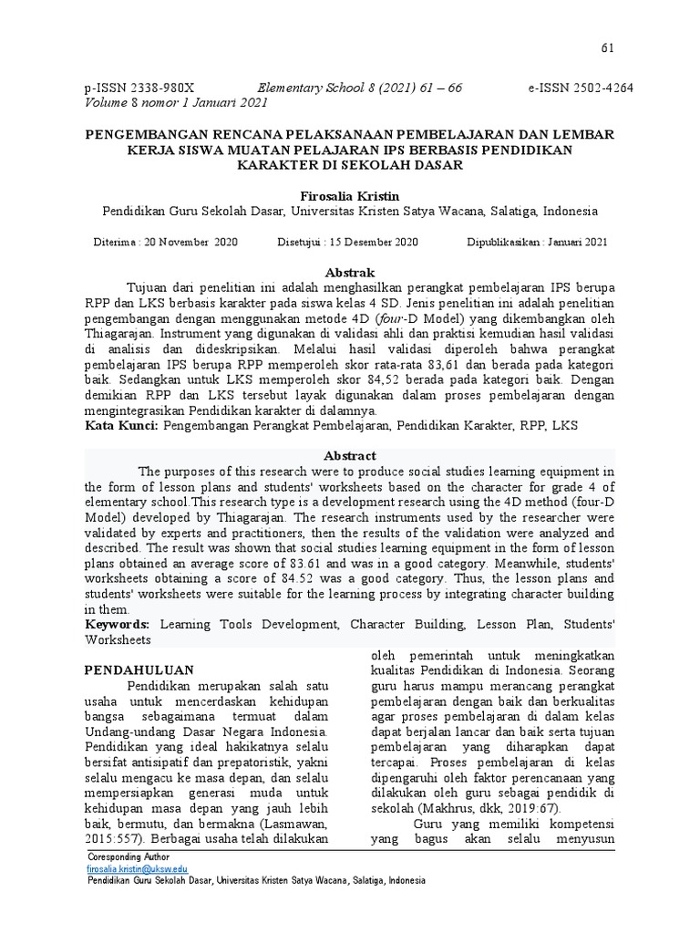 Contoh Artikel | PDF