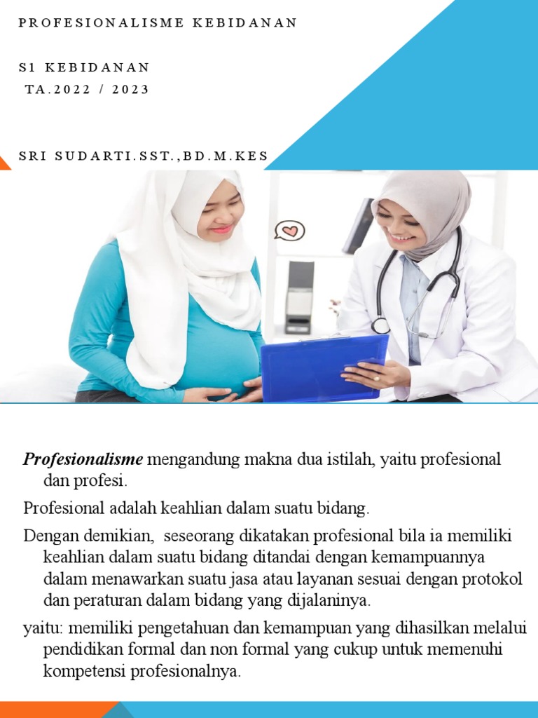 Profesionalisme Bidan | PDF | Pengembangan Diri