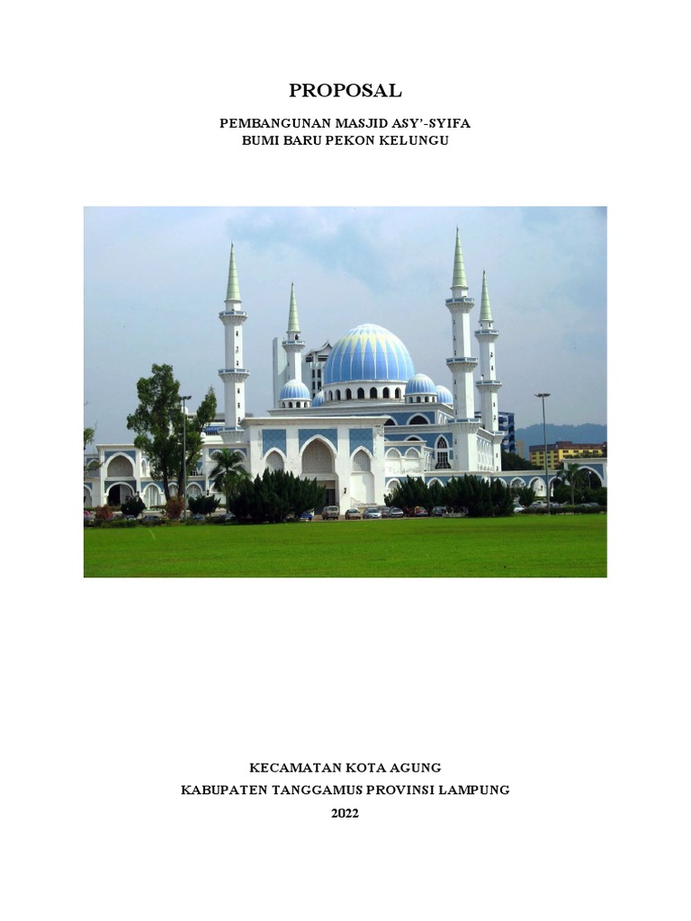 Proposal Masjid | PDF