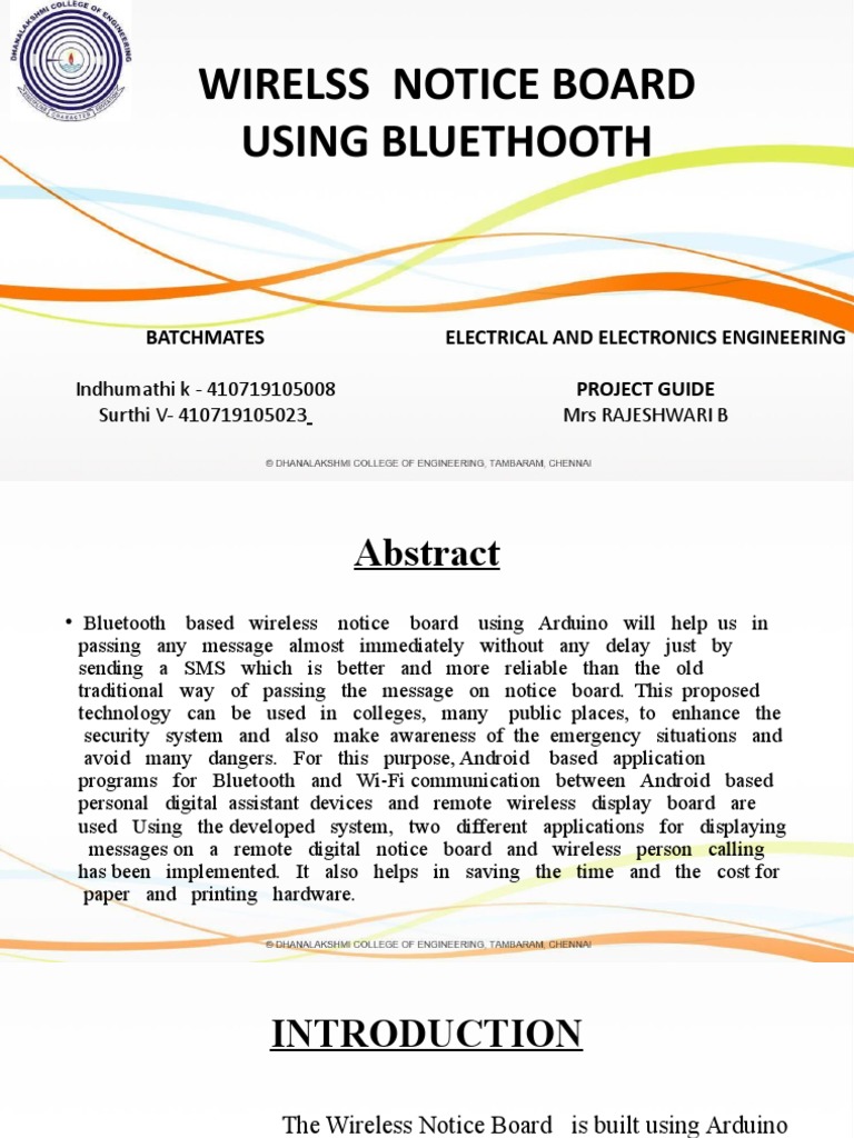 Indumathi MINII | PDF | Arduino | Bluetooth