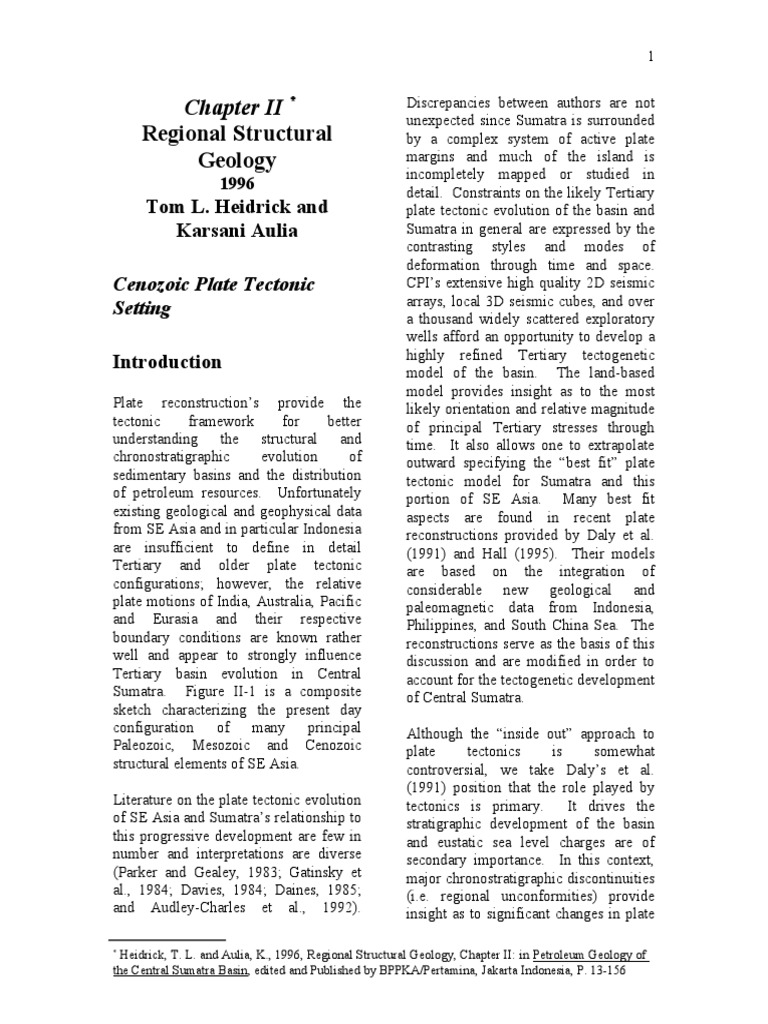 CSB Structural Geology Heindrick&karsani | PDF