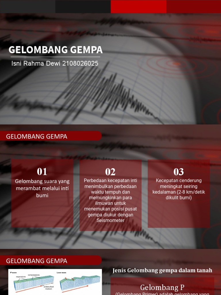 Gelombang Gempa | PDF
