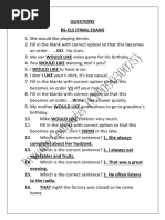 BS-CIT Questions | PDF | Spreadsheet | Microsoft Word