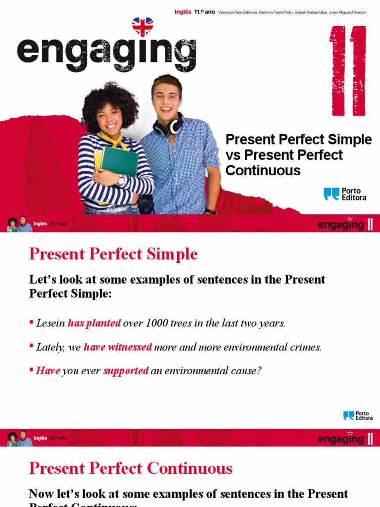 Present Perfect Tenses Explained | PDF | Environment | Natural Environment