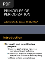 Yearly Periodization Templates | PDF | Sports Science | Physical Exercise