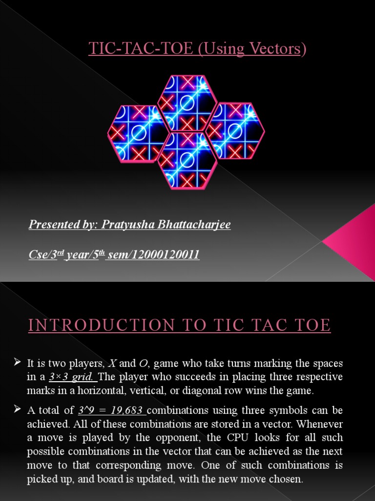 Tic-tac-toe (ai) | Pdf