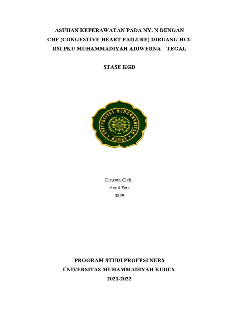 LP Dan Askep CHF | PDF