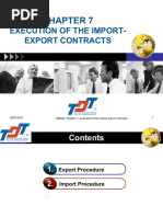 Export Procedure Flow Chart 23333 | PDF | Invoice | Trade