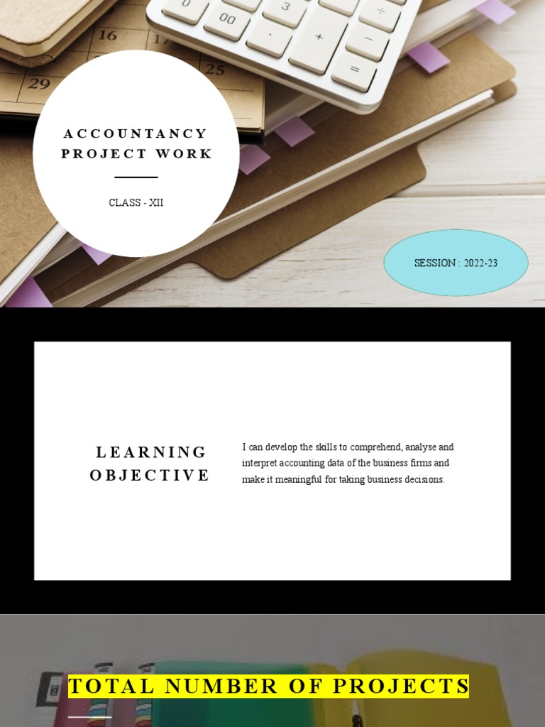 Handmade Accountancy Project Guide | PDF | Return On Investment