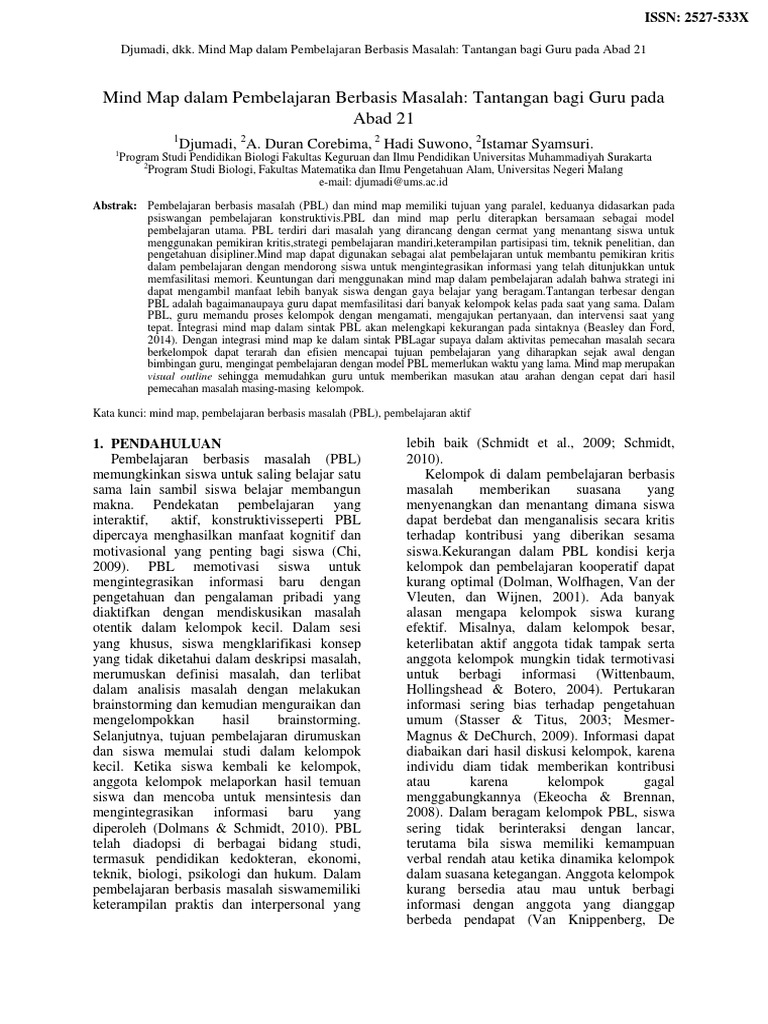 Mind Map PBL | PDF