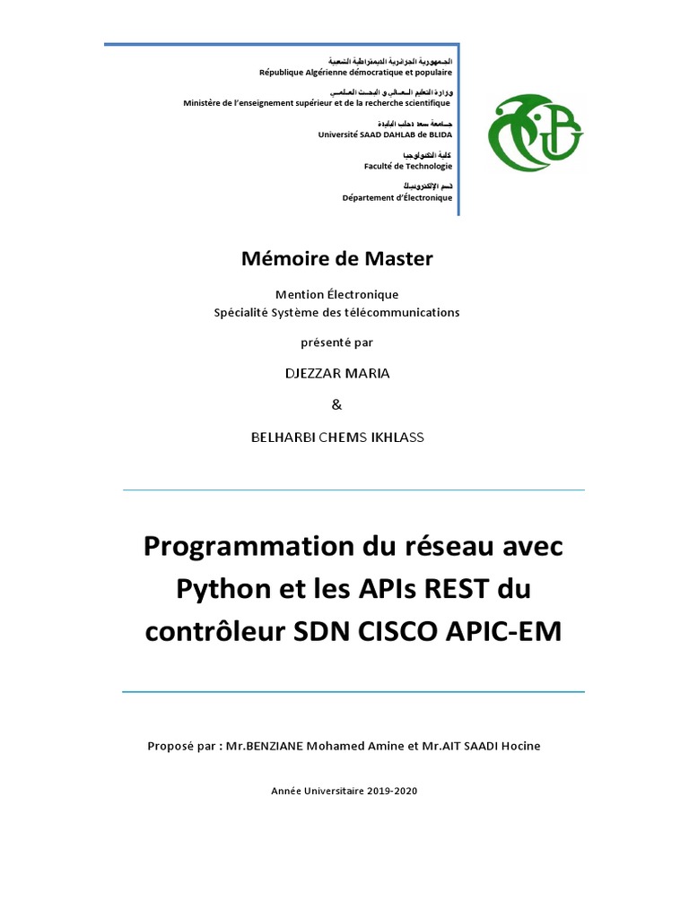 Programmation Réseau avec Python | PDF