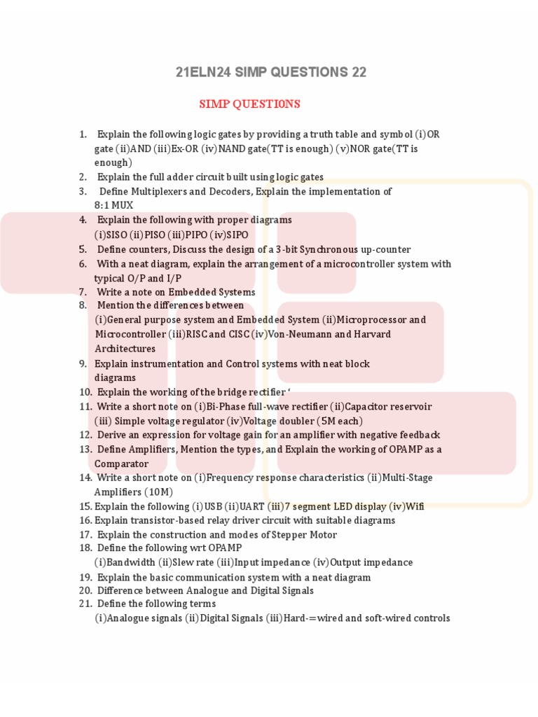 21ELN24 Simp Tie (1) PDF | PDF