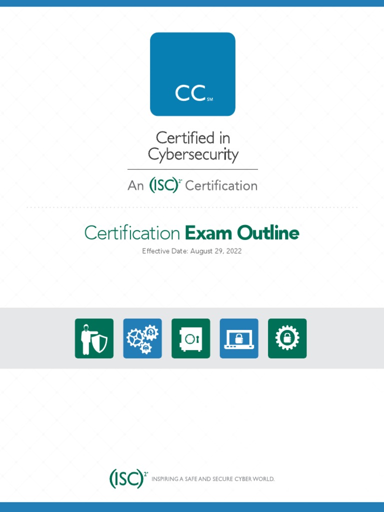 ISC2 Certified in Cybersecurity Exam Outline | PDF | Computer Network ...