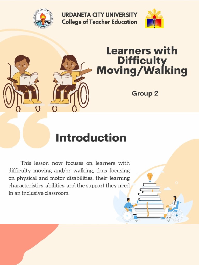 Group 2 Learners With Difficulty Moving Walking | PDF