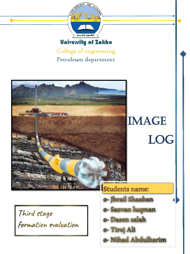 Image Log Project All Part | PDF