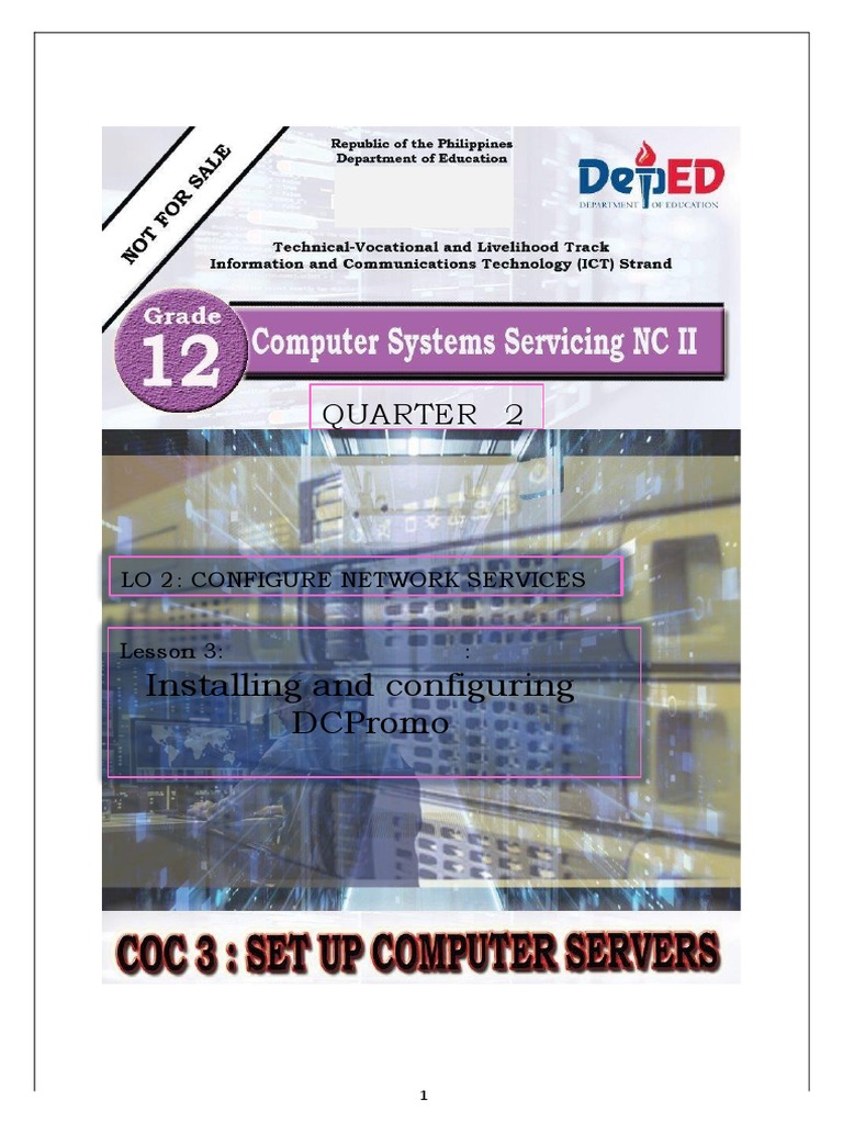 Installing and Configuring Dcpromo: Quarter 2 | PDF