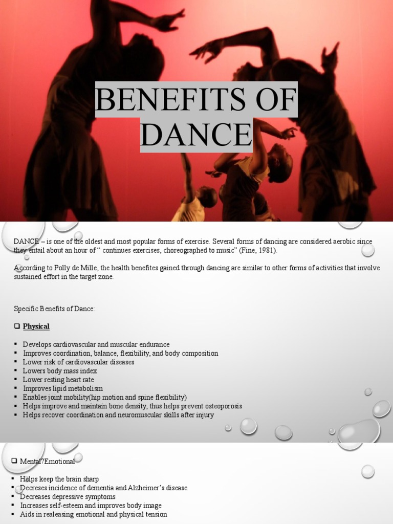 Benefits of Dance | PDF