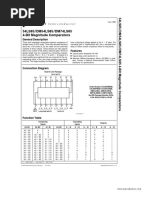 74153 Dual 4-Line to 1-Line MUX Datasheet | PDF | Electrical Engineering | Electronics