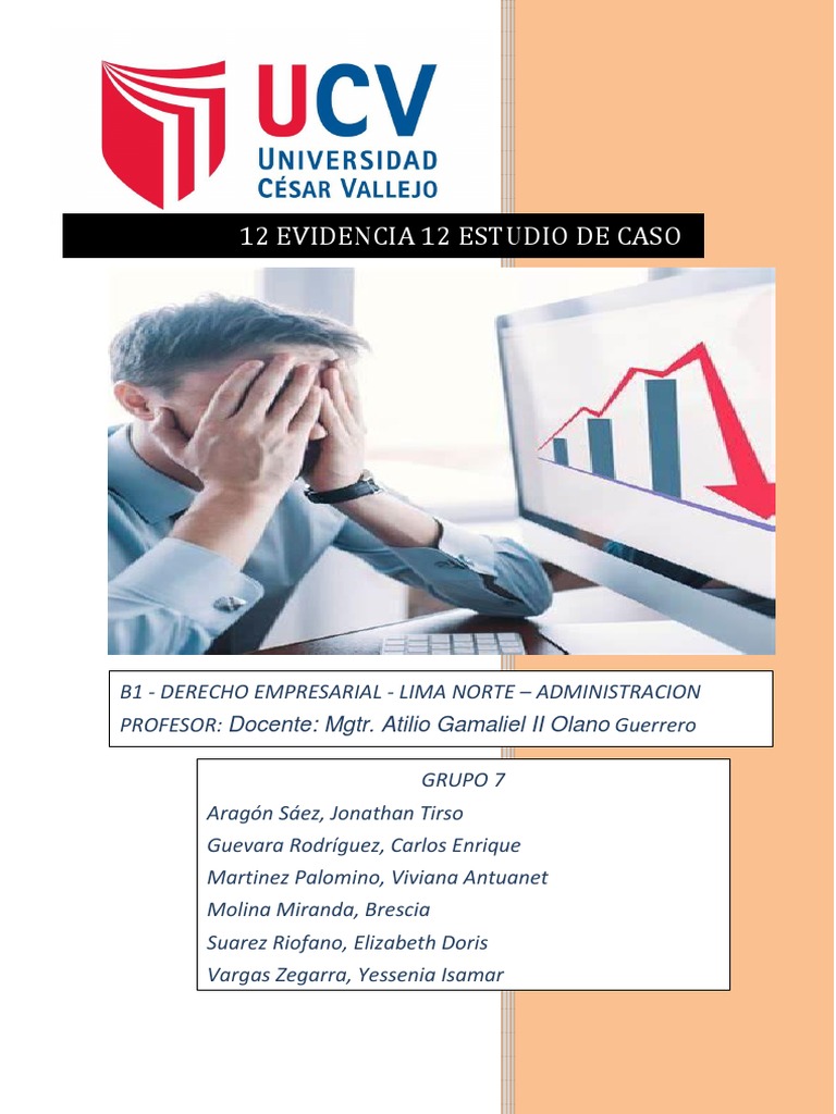 Tarea 12 Grupo 7 | PDF | Insolvencia | Business Tarea 12 Grupo 7 | PDF | Insolvencia | Business