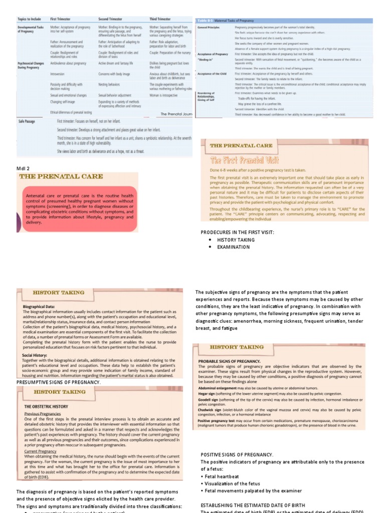 NCM 107 PRELIM REVIEWER | Download Free PDF | Pregnancy | Uterus