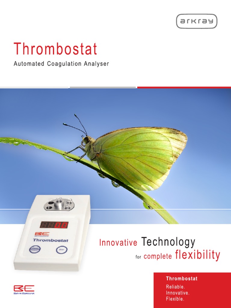 Thrombostat Automated Coagulation Analyzer | PDF
