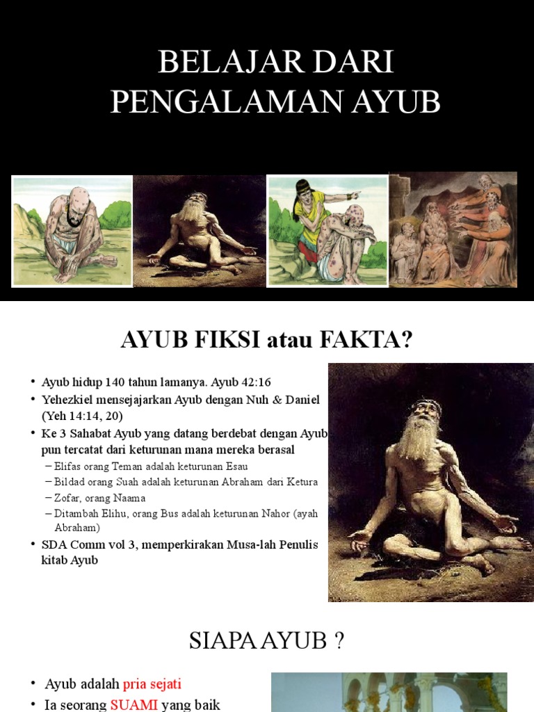 Teladan Kesalehan Ayub dalam Pencobaan | PDF | Agama & Spiritualitas