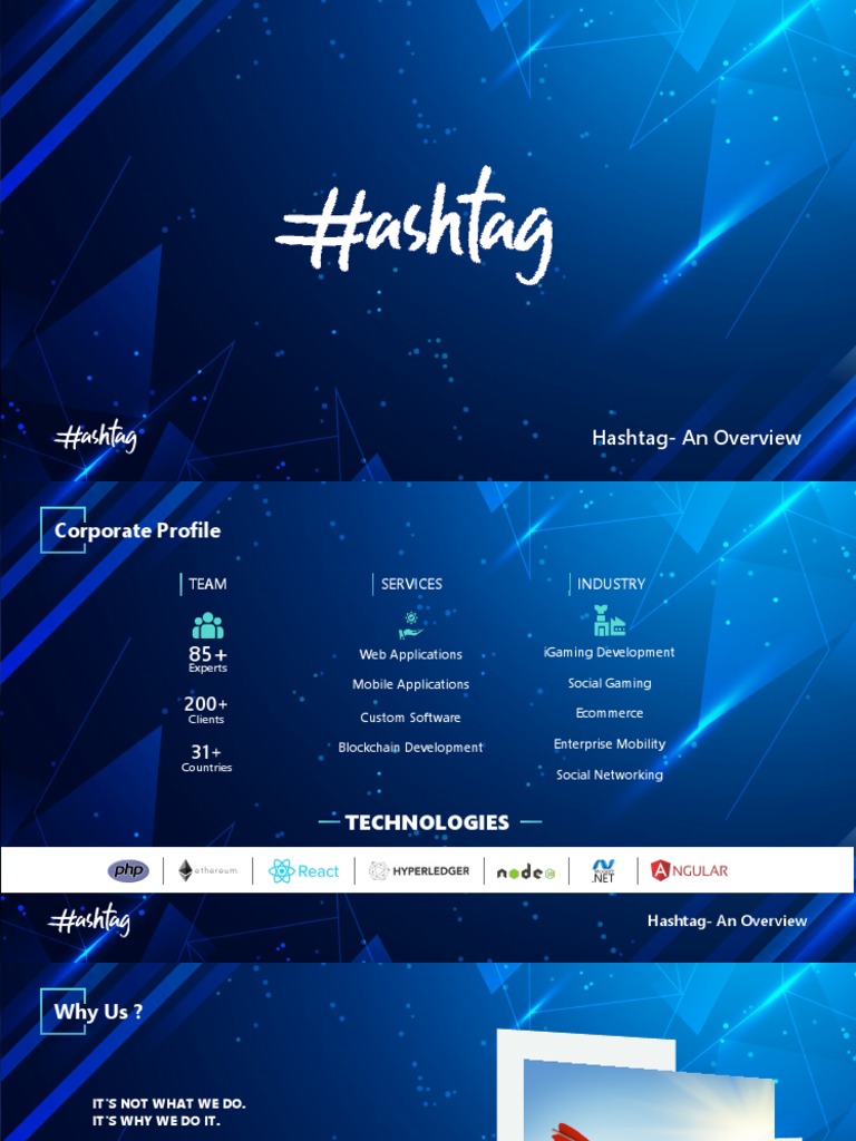 Hashtag - Company Profile | PDF