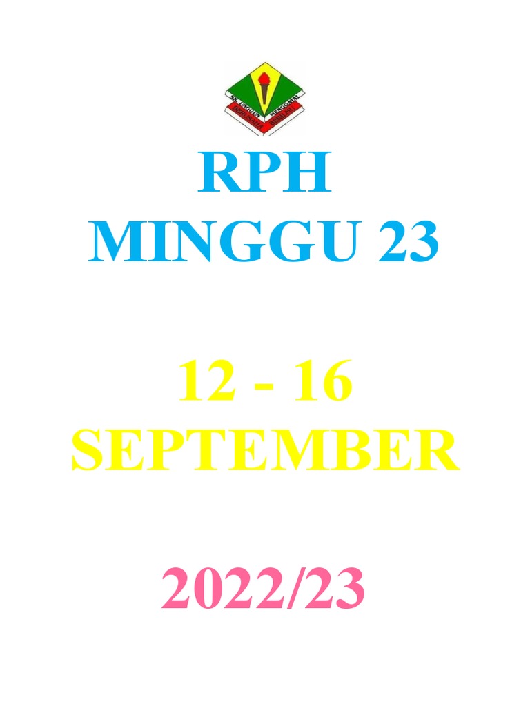 RPH M23 2022-23 | PDF | Karier & Perkembangan
