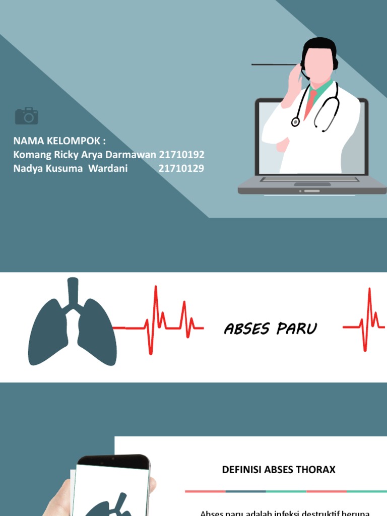 Patofisiologi Abses Thorax Posterior | PDF