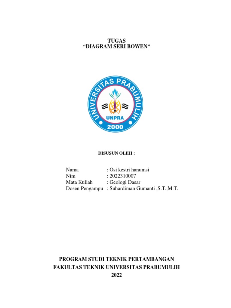 Diagram Seri Bowen | PDF