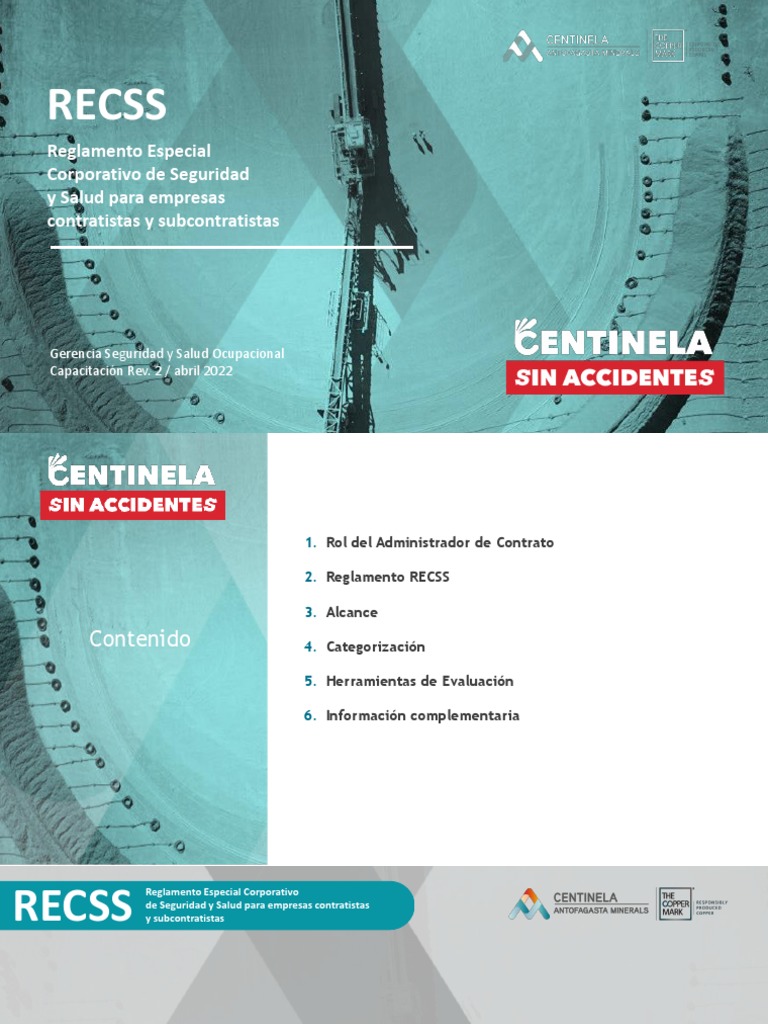 Capacitación RECSS (Rev 3 Abril 2022) | PDF | Finanzas y dinero