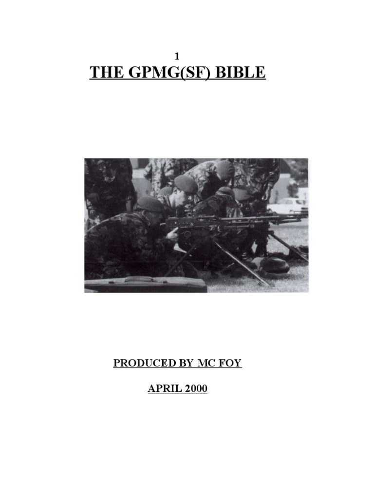 GPMG | PDF | Trench Warfare | Artillery